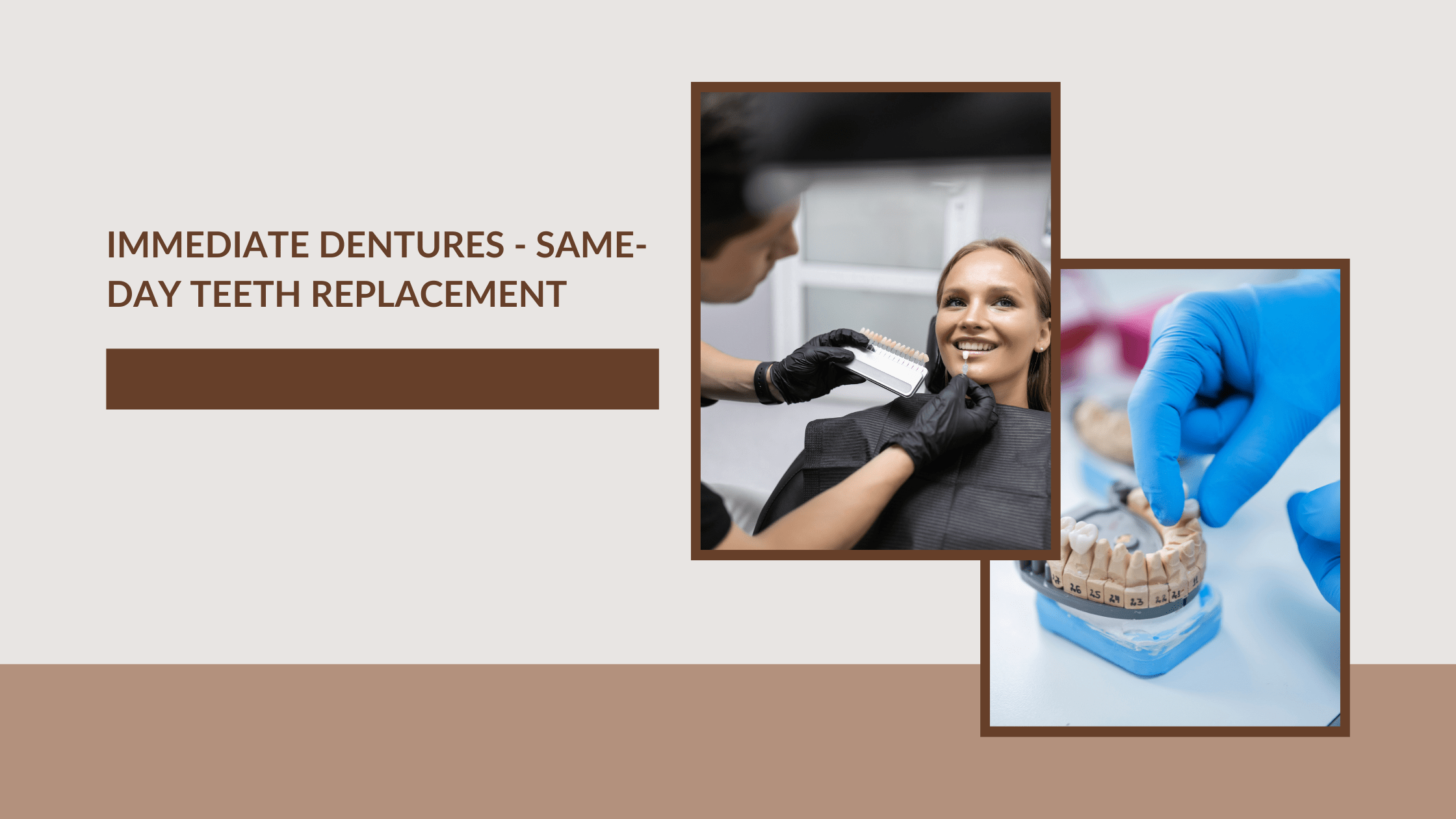 Immediate Dentures: Same-Day Teeth Replacement Magic